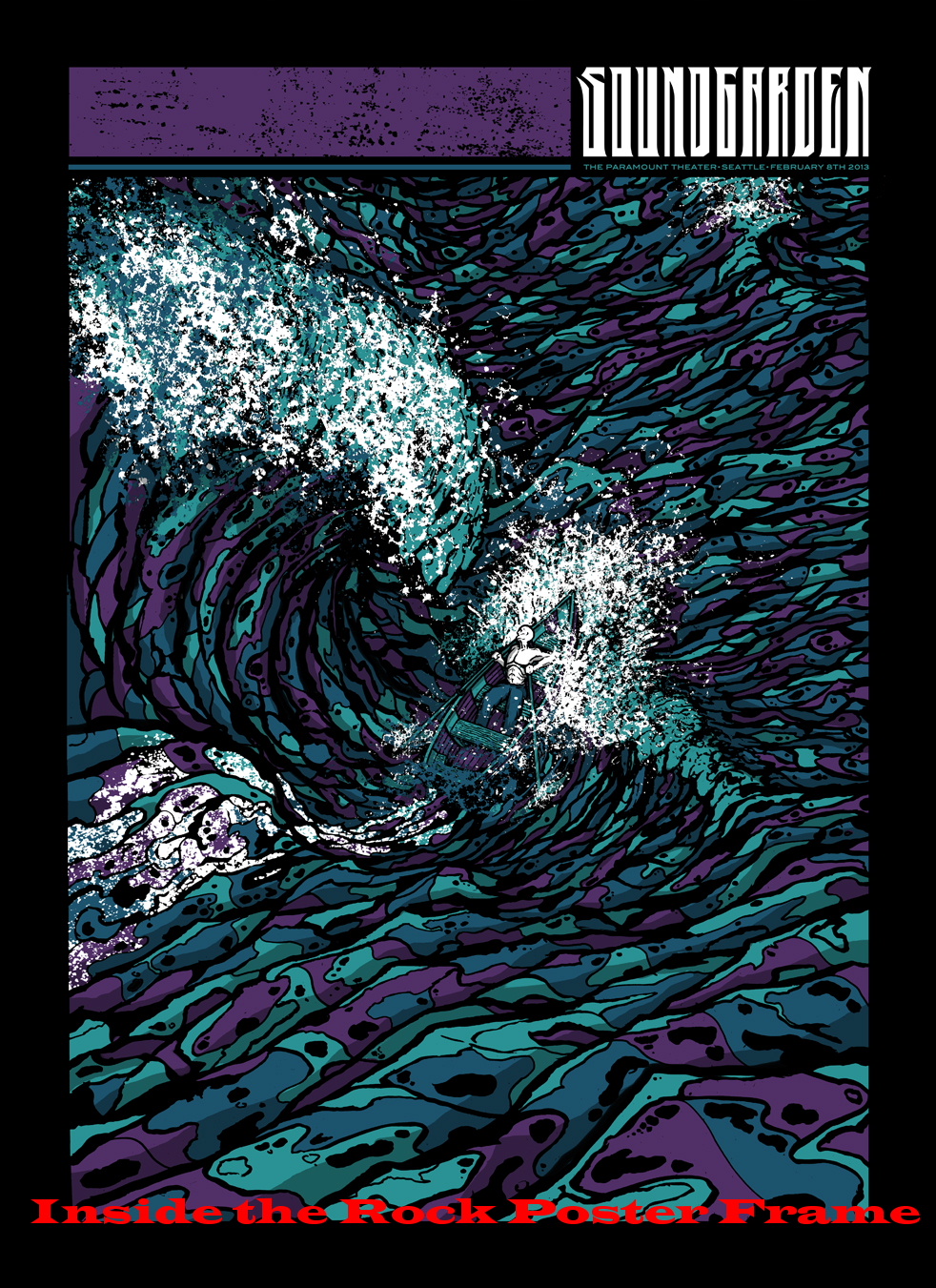 INSIDE THE ROCK POSTER FRAME BLOG: World Premier Exclusive Soundgarden ...