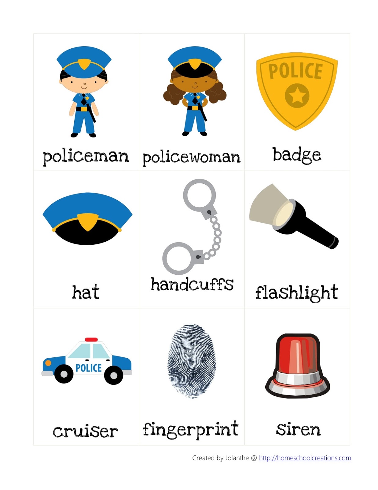 English Time!: Police project