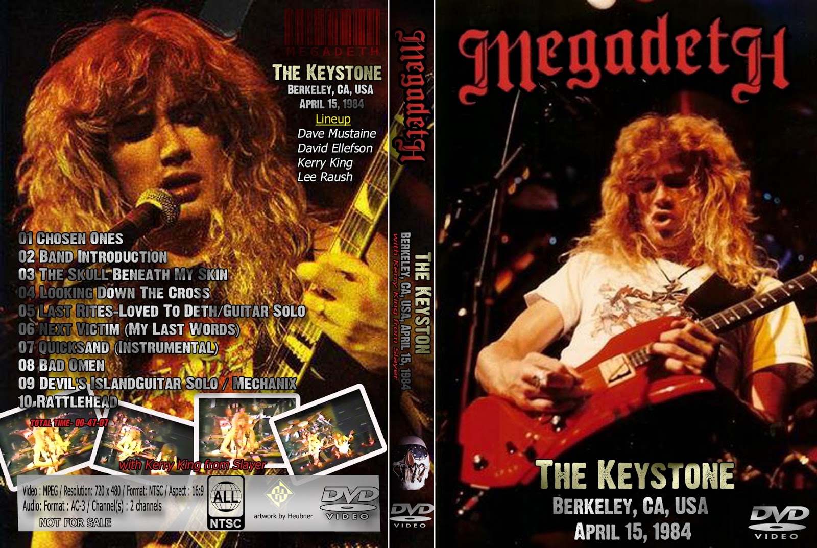 T.U.B.E.: Megadeth - 1984-04-15 - Berkeley, CA (DVDfull aud/shot)