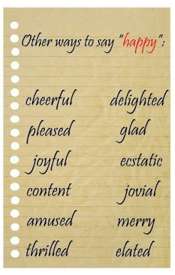 Just Rephrase It!: Other ways to say: HAPPY