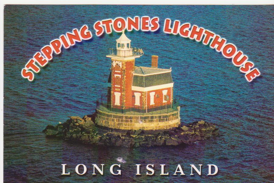 Covers and postcards: Stepping Stones lighthouse