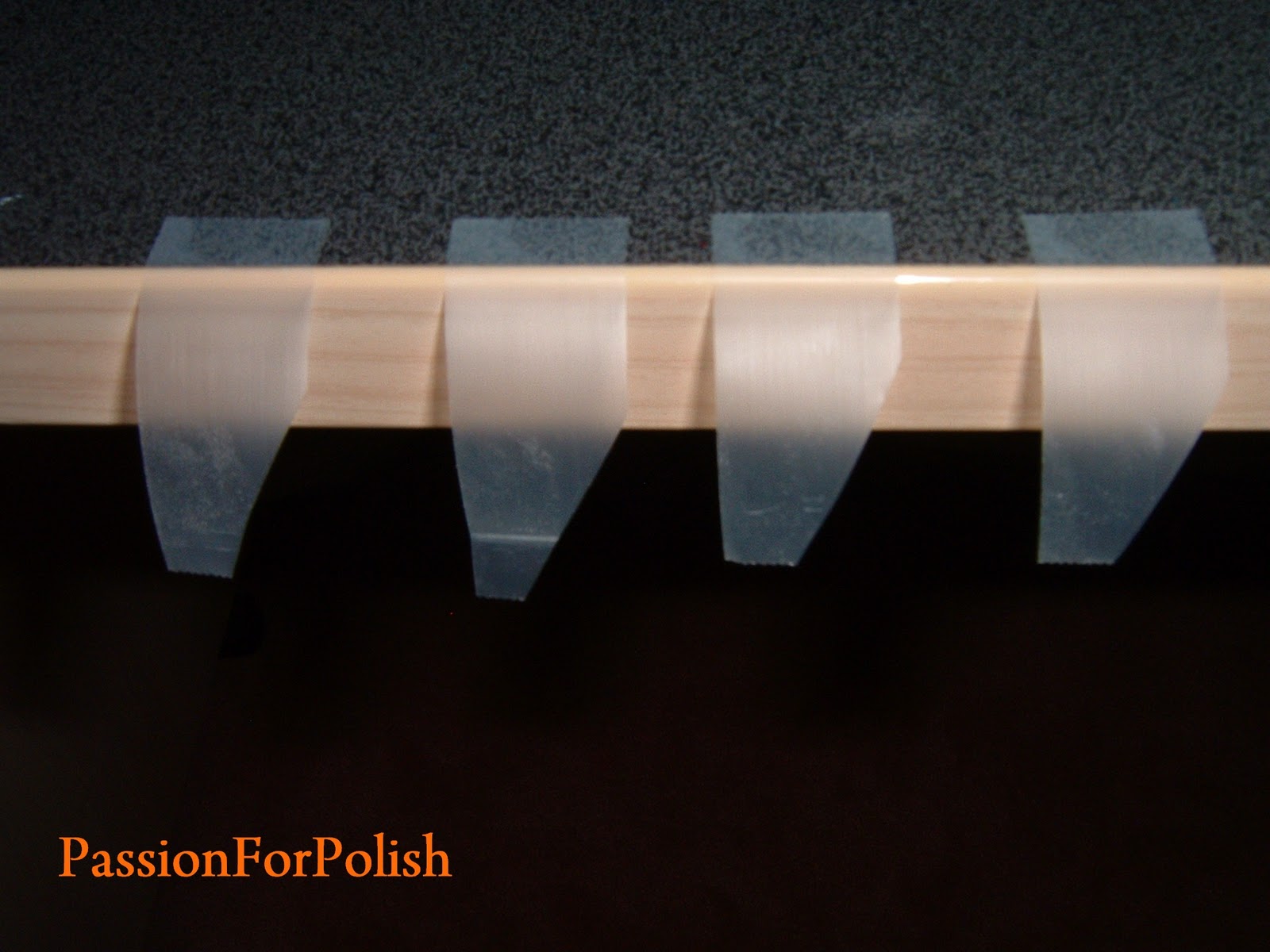 Passionforpolish How To Scotch Tape Nails