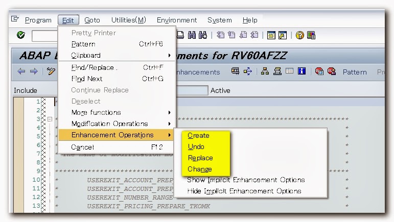ABAP Thinkers: How to delete Implicit Enhancement Implementation?