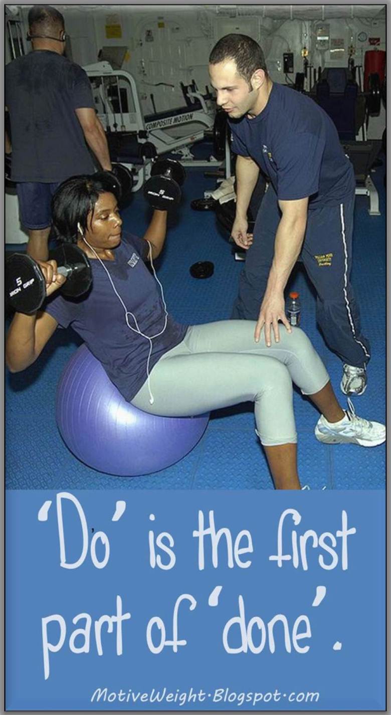 MotiveWeight: Do Is The First Part Of Done