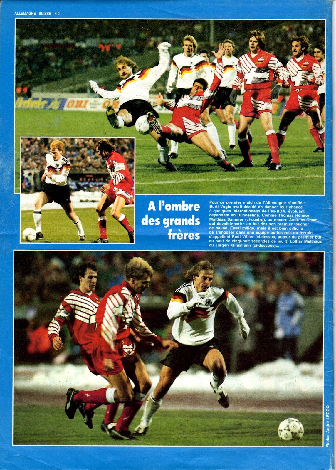 Soccer Nostalgia: International Season 1990/ 91, Part 6 (December 1990)