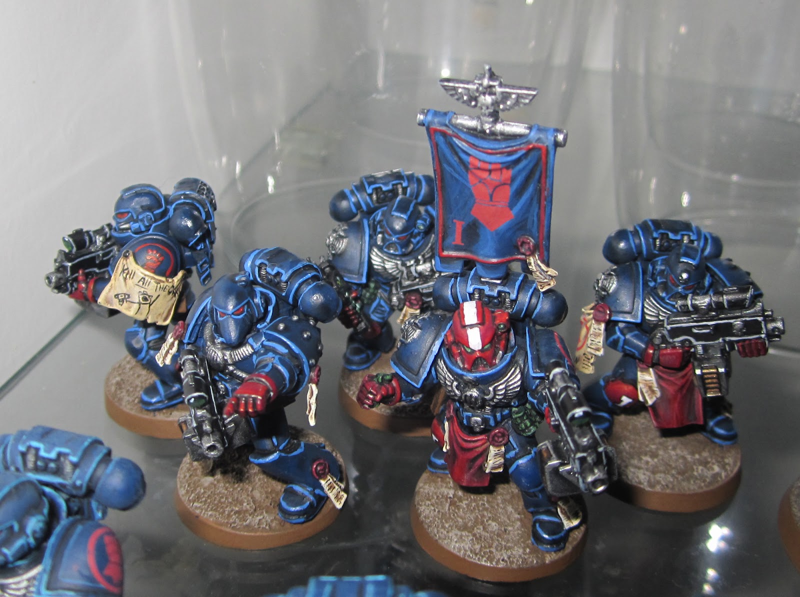 Dorn's Arrow: Crimson Fists - Sternguard Veterans - Alpha Squad