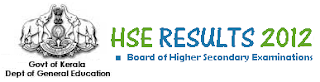 KERALA GOVERNMENT: SSLC /HSC RESULTS 2012