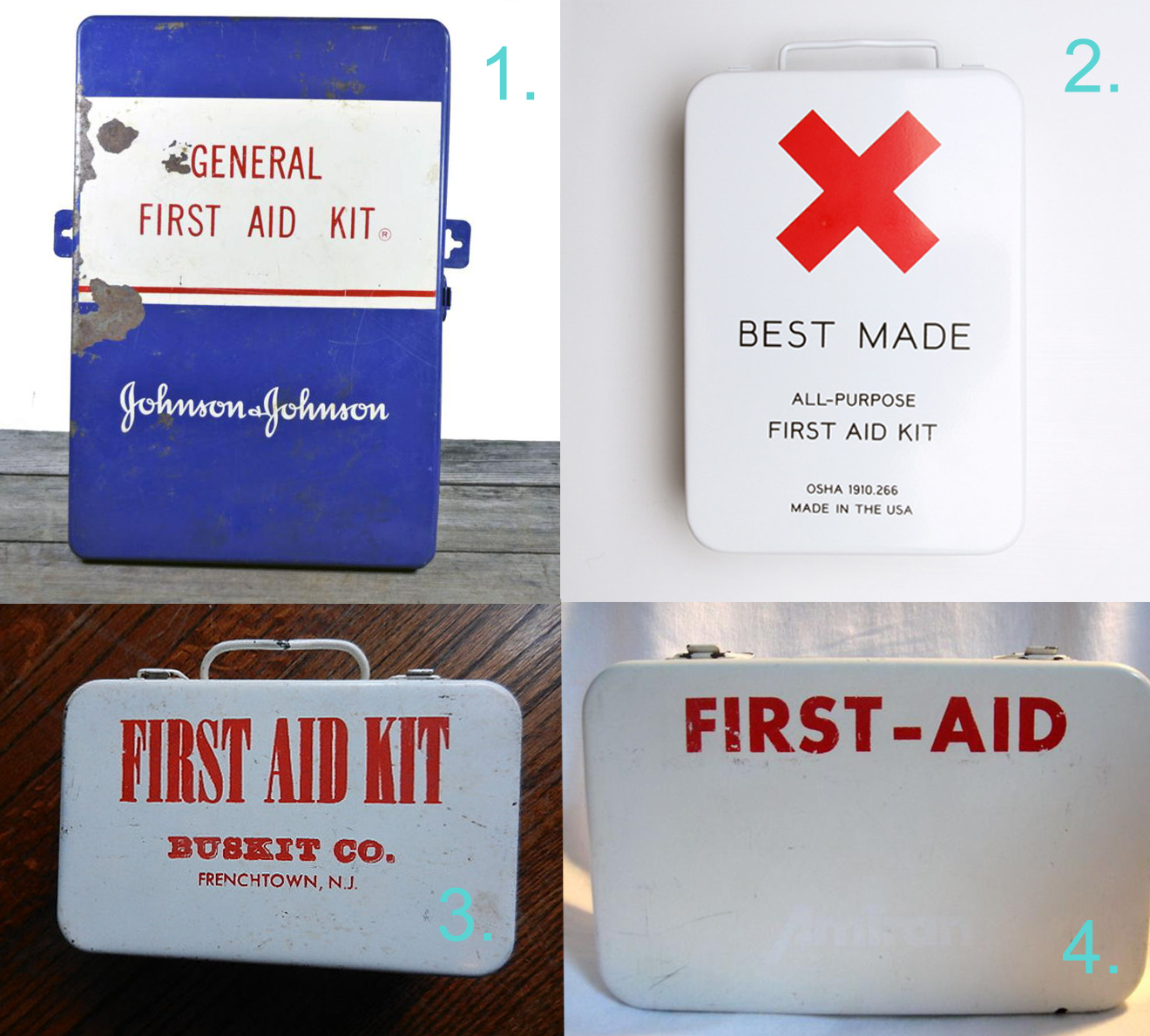 Red Brick Magazine: Vintage first aid kit