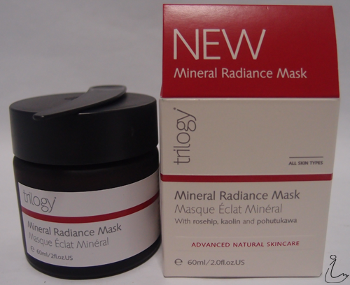 The Swanple: Review: Trilogy Mineral Radiance Mask