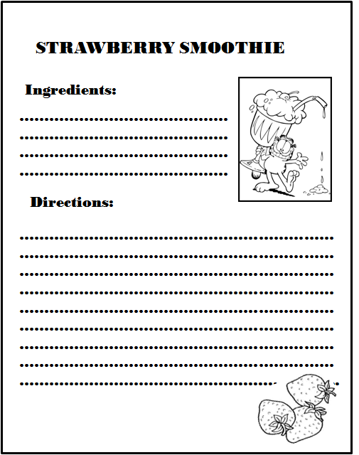 ESL: Strawberry Smoothie