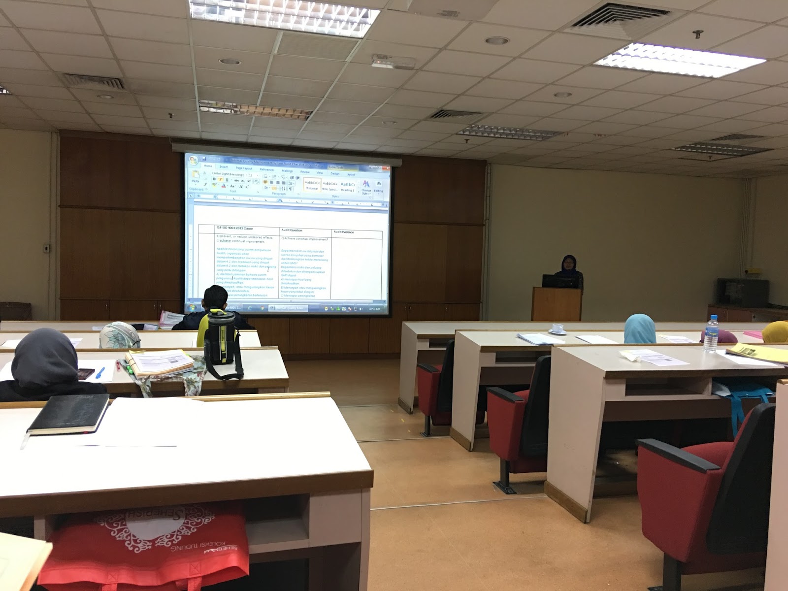 BLOG RADIOLOGI HCTM: Kursus Juru Audit Dalaman PPUKM 2017