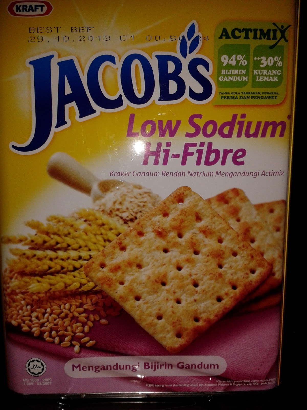 malaysiafoodinformation: Nutrition information: Jacob's low sodium hi ...