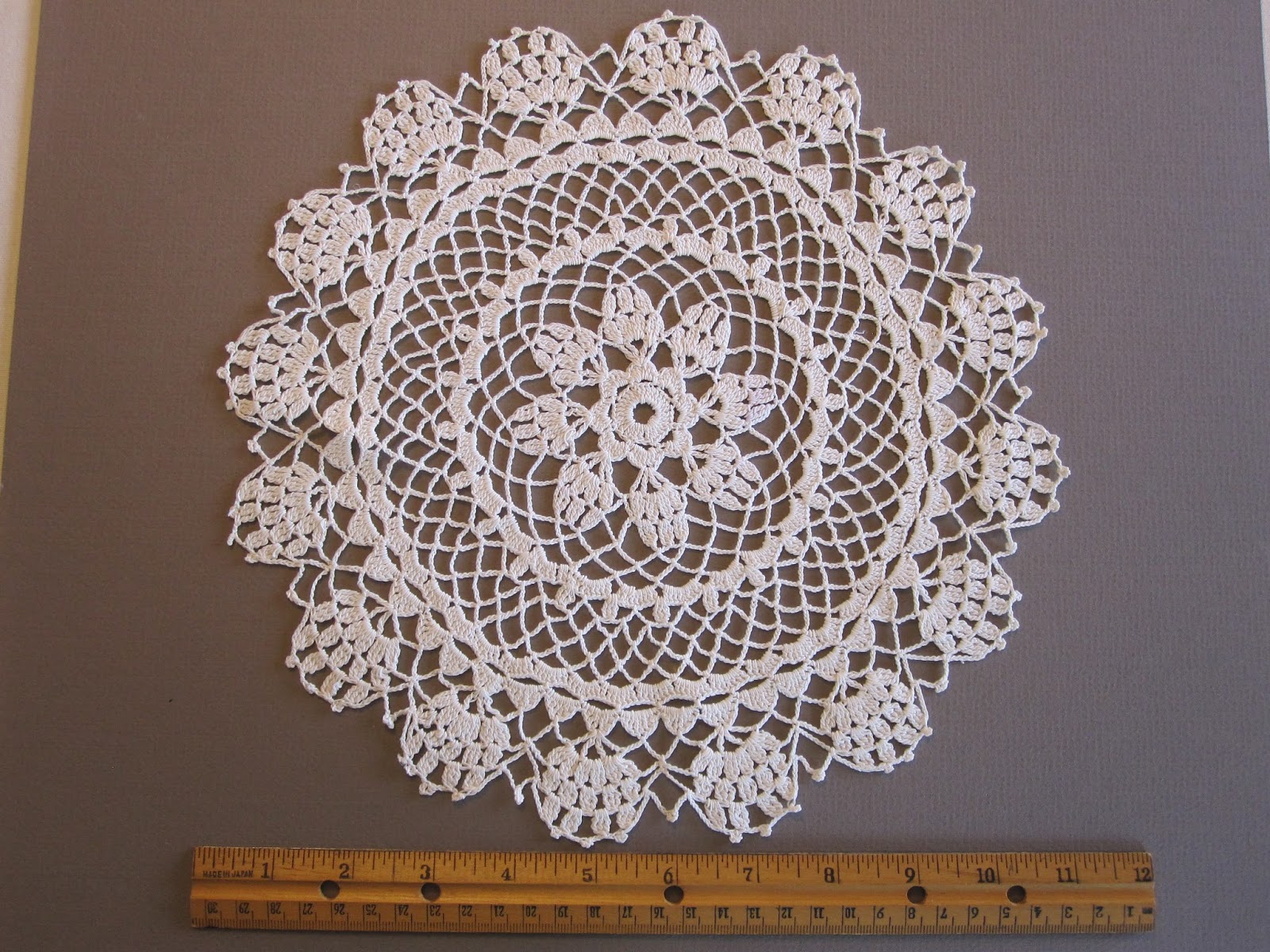 The Vandersall Attic: Item 14: Round doily