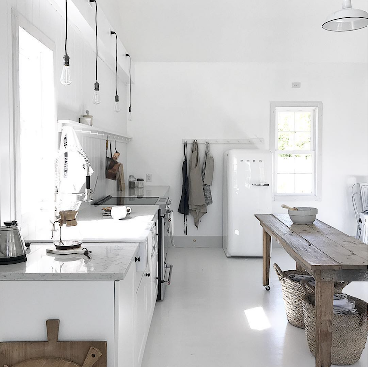 Angie Wendricks's beautiful white farmhouse