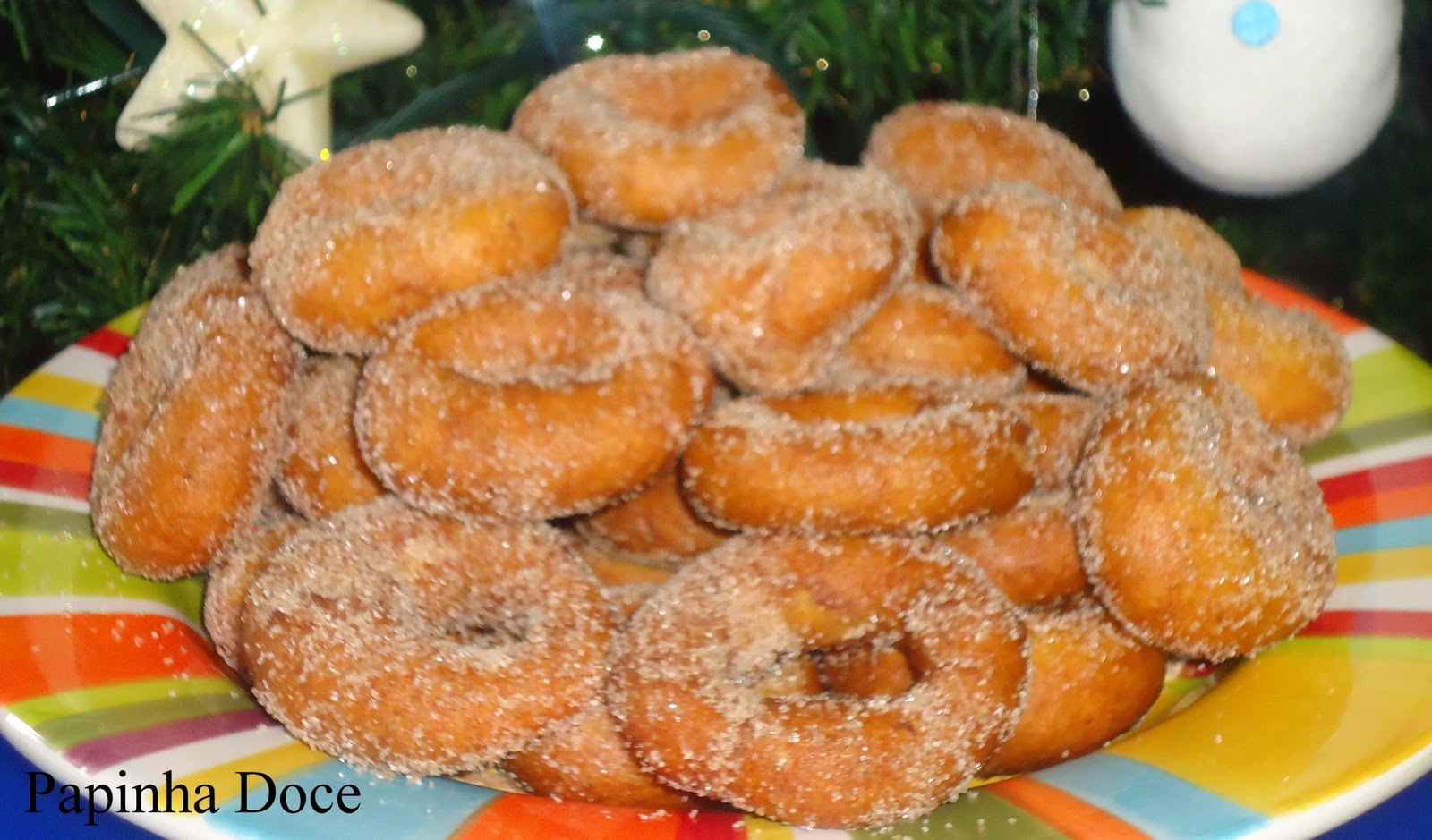 Papinha Doce: Argolas Fritas