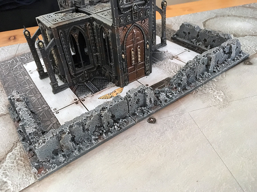 Sword of templar: Terrain Showcase & Tutorial - Simple cork wall