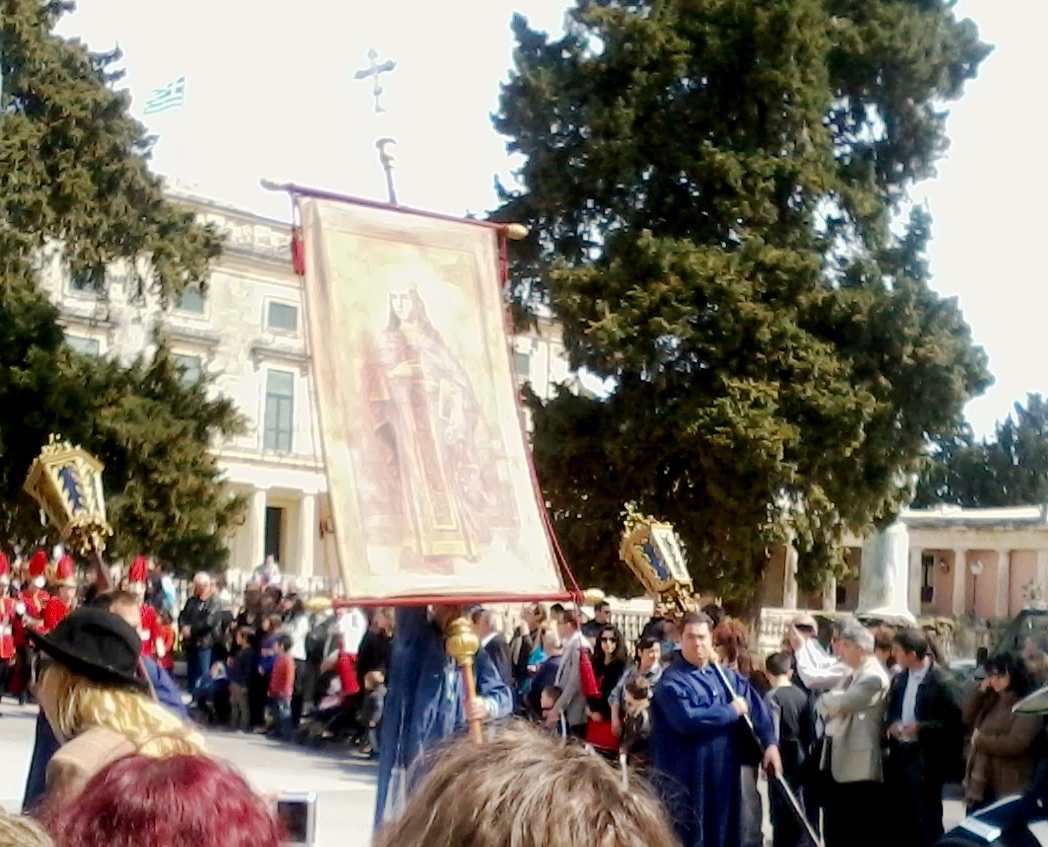 Ενορία Αγίου Ελευθερίου Κερκύρας: H ΑΓΙΑ ΘΕΟΔΩΡΑ Η ΑΥΓΟΥΣΤΑ ΕΥΛΟΓΗΣΕ ...