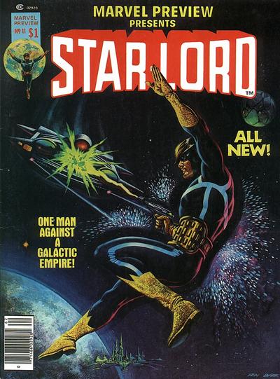 STARLOGGED - GEEK MEDIA AGAIN: 1977: STAR-LORD in MARVEL PREVIEW ...