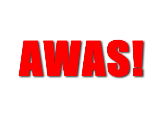 Seneorita Baharin: AWAS! TEKTIK KOTOR..