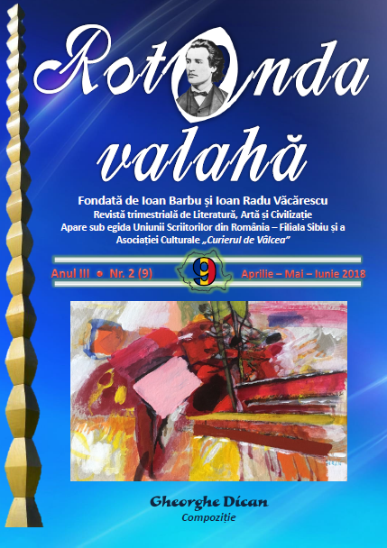 La revista trimestral rumana, ROTONDA VALAHĂ, número 2 (9) - Revista ...