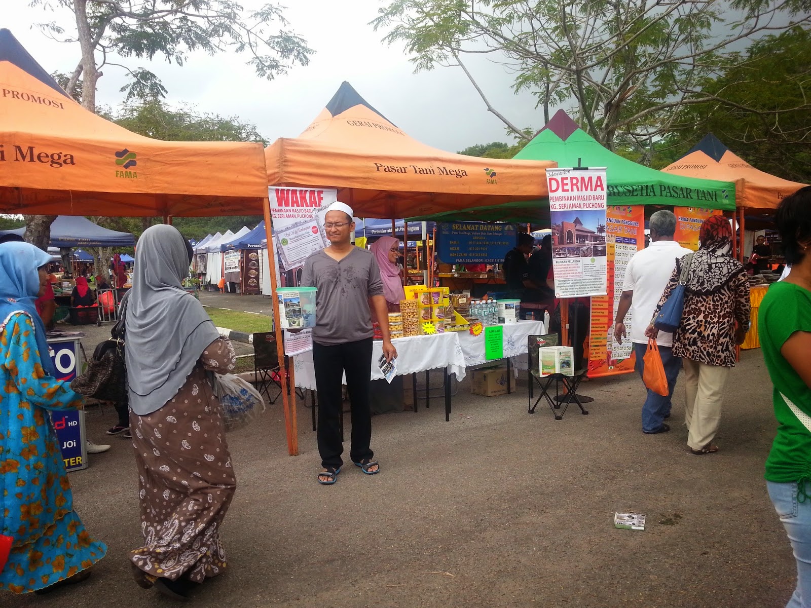 AKTIVITI KUTIPAN DERMA MASJID - RAYUAN DERMA MASJID KG SERI AMAN ...