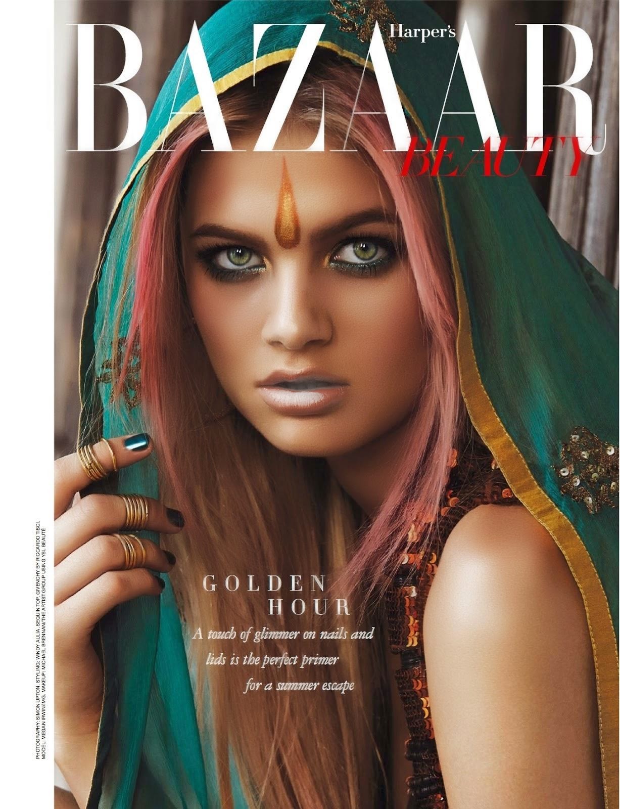 10 Harpers Bazaar Covers From Around The World For May 2014 - Corinna B ...