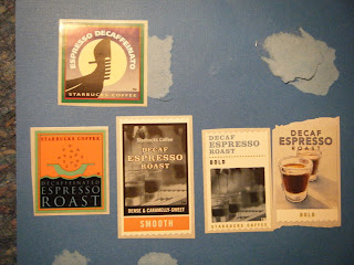Starbucks Sticker collection: Decaf Espresso Roast