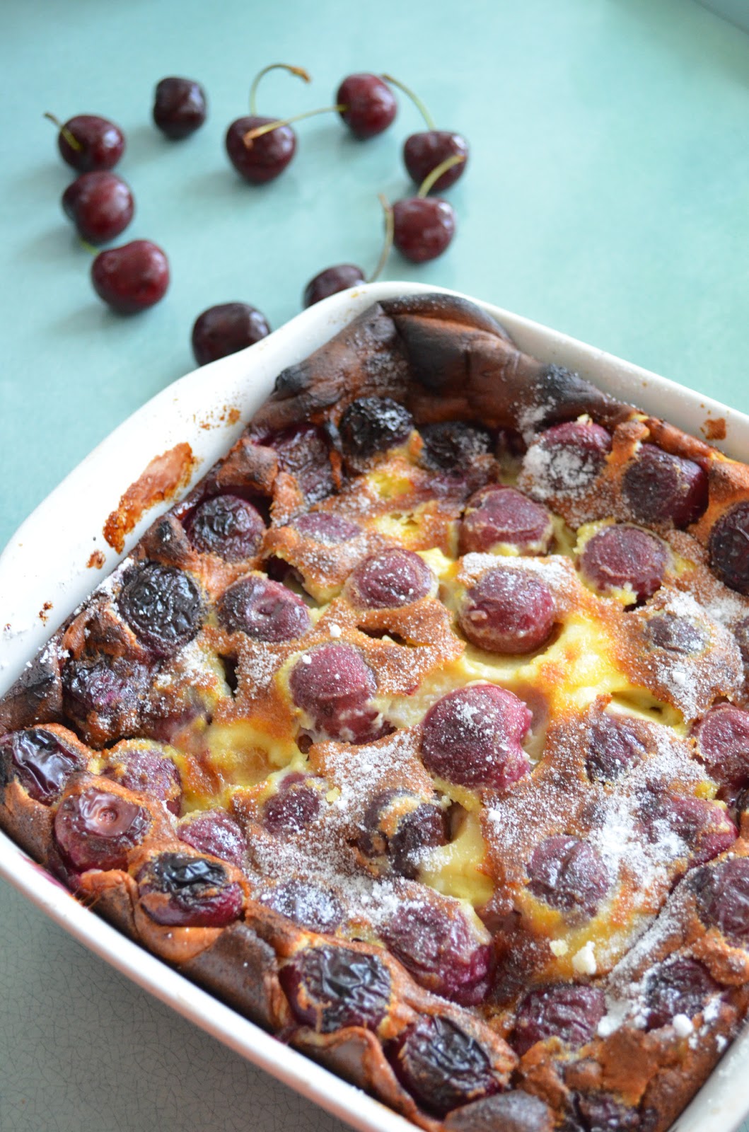 U&Me in the Kitchen: Clafoutis aux cerises