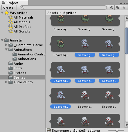 LateDreamer의 좌충우돌: Unity Tutorial: 2D Roguelike, part 1