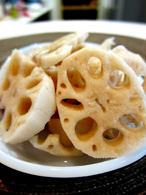 mflovesfood: Double-boiled lotus root with dried scallop and cuttle fish