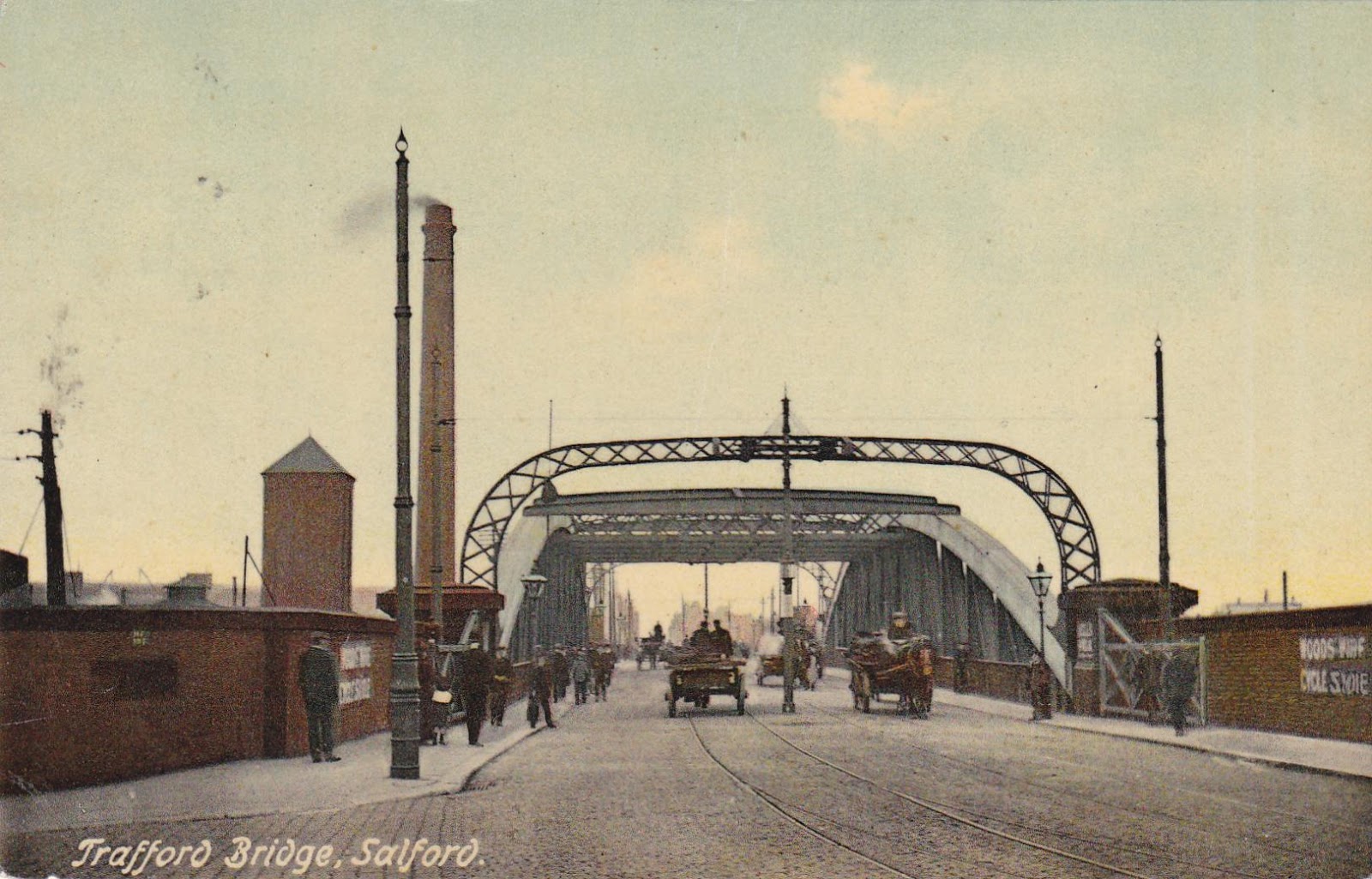 Andrew Simpson: On Trafford Bridge in the summer of 1908 wishing Elaice ...