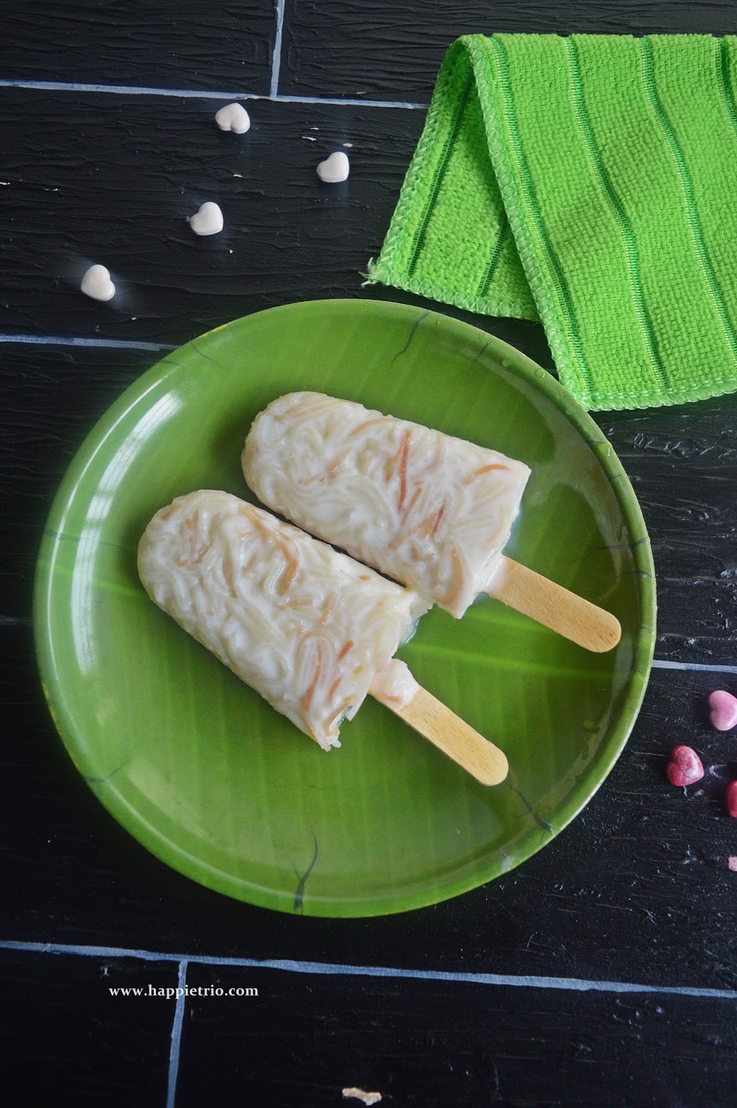 Semiya Paal Ice (Vermicelli Popsicles) - Cook with Sharmila