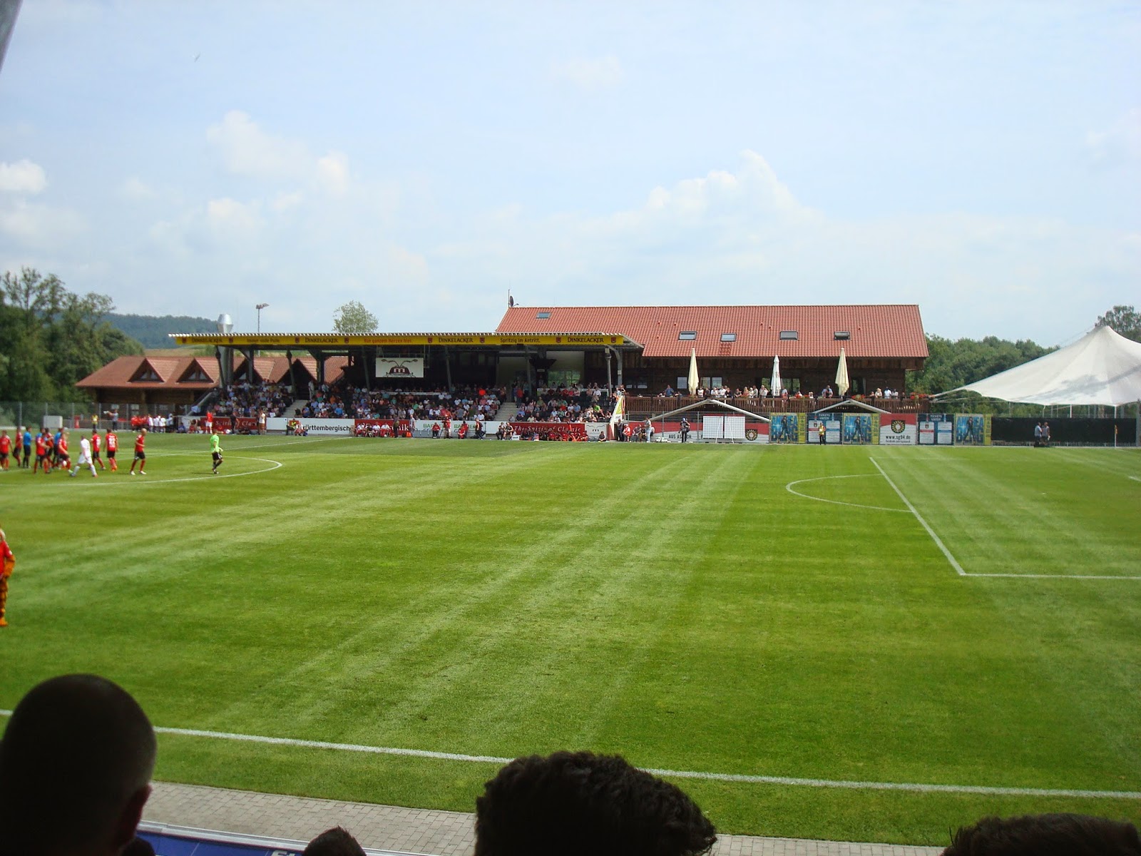 grounds-ofi: 27.07.2014 3. Liga, SG Sonnenhof Großaspach - SC Fortuna ...