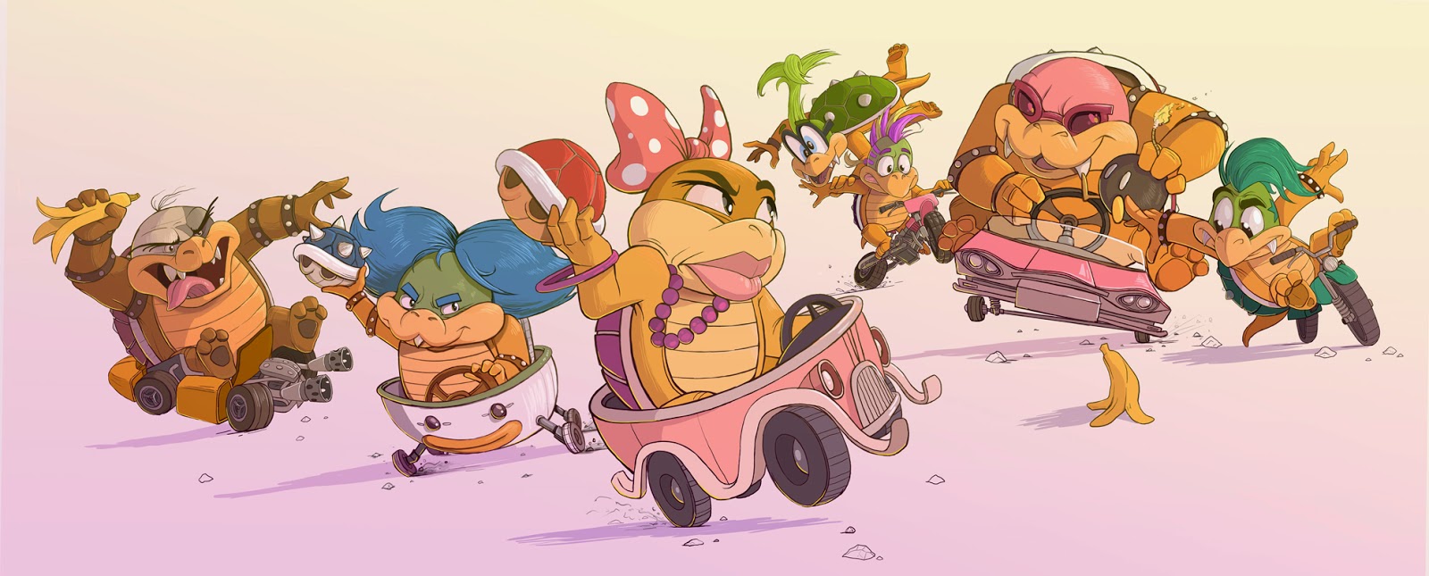 Dave Armstrong presents: mildly enjoyable artwork: Koopalings