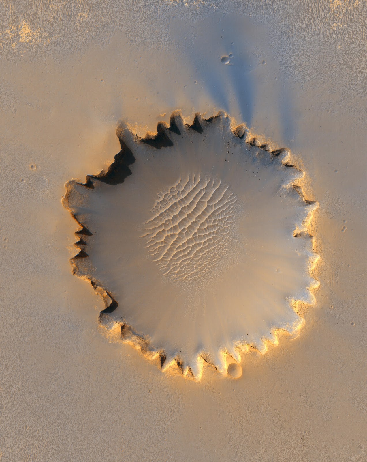 Victoria Crater, Mars | Earth Blog