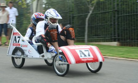Beaulieu Downhill Go Kart Race