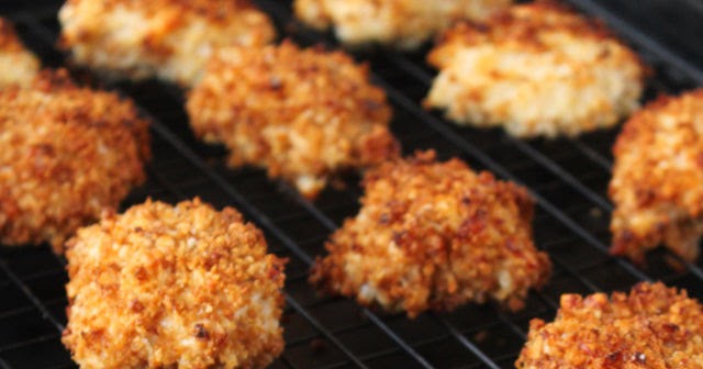 Crispy Parmesan Ranch Chicken Nuggets | The Two Bite Club