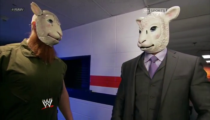 Colonel's WWE Corner: Michael Strahan gets interrupted by Erick Rowan ...