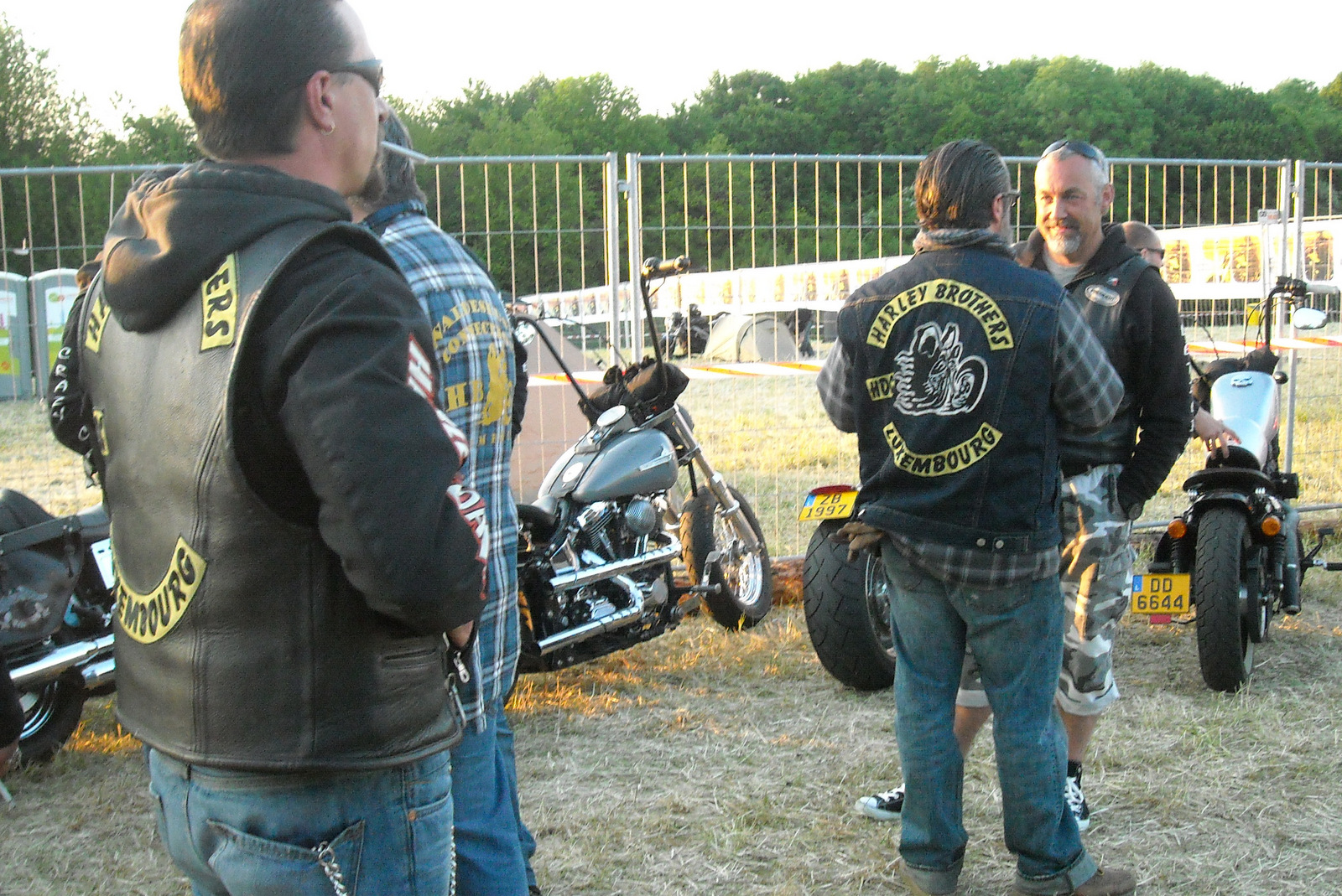 HARLEY BROTHERS LUXEMBOURG: 20 Years Black Wolves MC