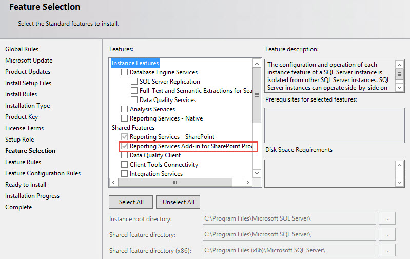SharePoint - SQL Server Reporting Services Content Type - Math DAX