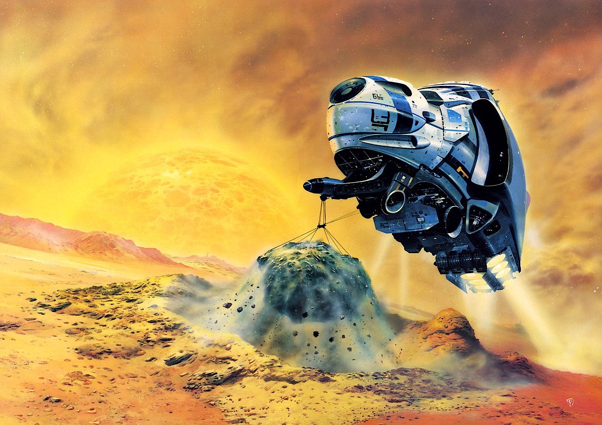 The Geeky Nerfherder: Artist Spotlight: The Art Of . . . Chris Foss