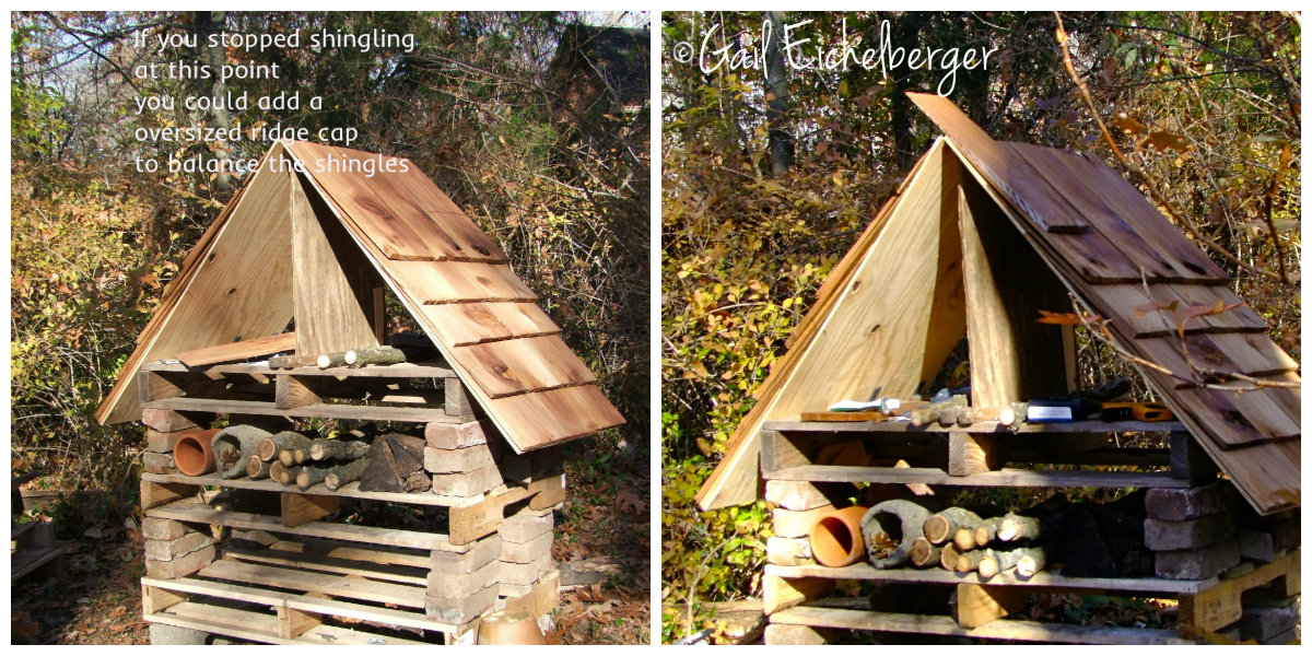 clay and limestone: The Pollinator Condo How-To