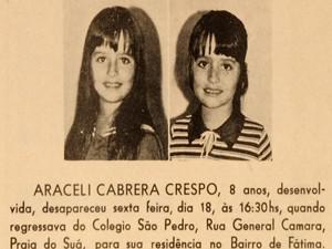 O caso Araceli Noite Sinistra