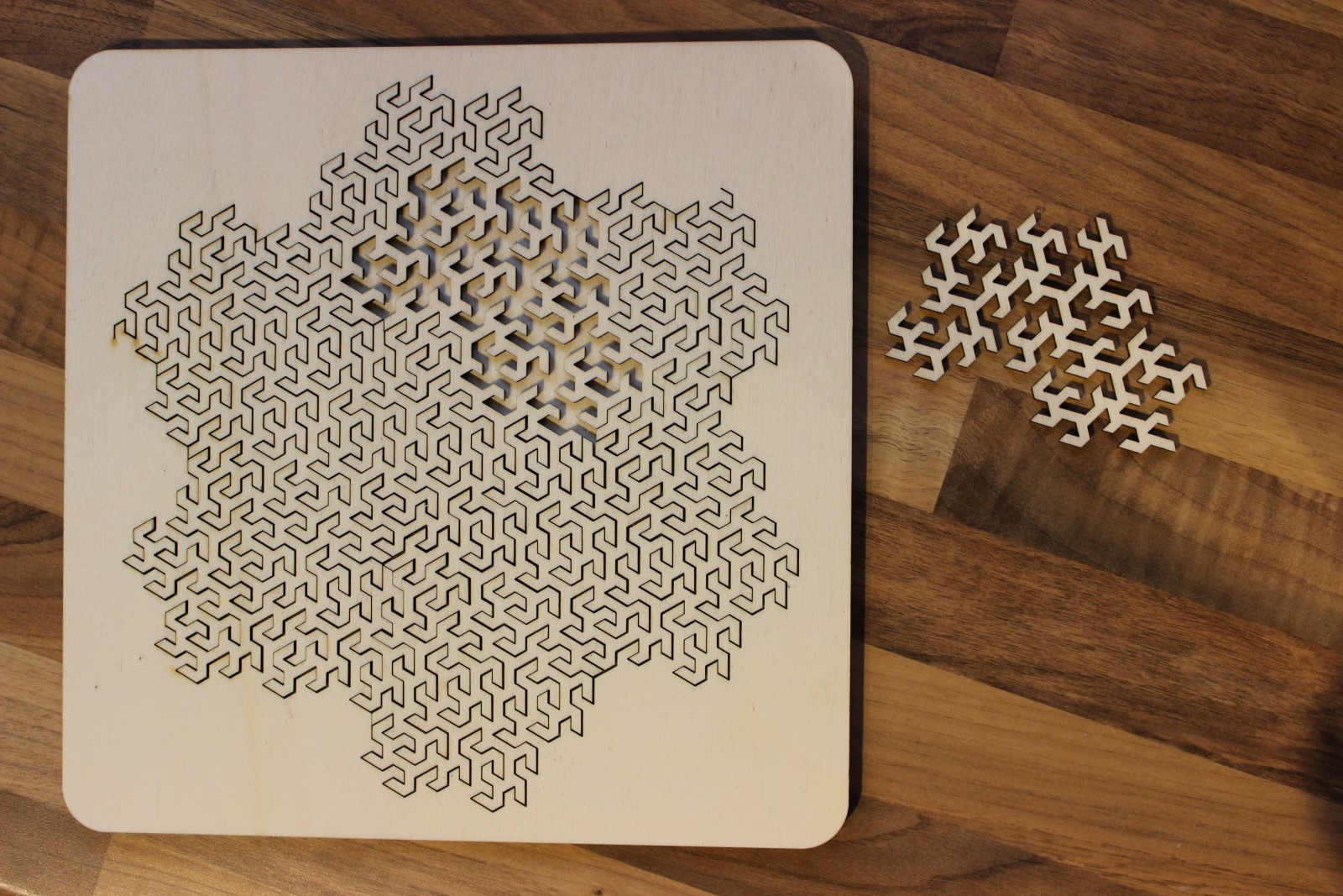 Gosper Curve Puzzle