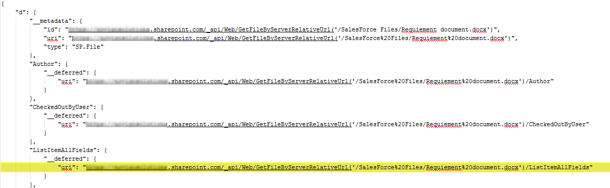 SharePoint 2013 REST API Reference