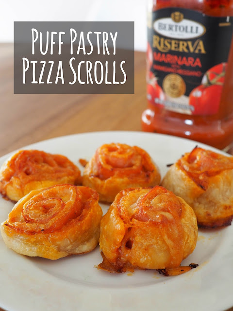 Here's a look at how to make Puff Pastry Pizza Scrolls...