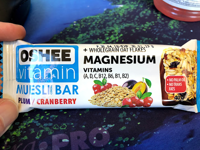 FOODSTUFF FINDS: OSHEE Vitamin Muesli Bar Plum/Cranberry (Asda) by @NLi10