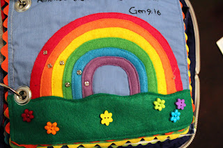 Get Your Craft On: Quiet Book Week - Rainbow