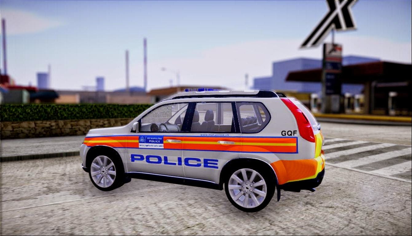 POPO-SPOT: 2009 Nissan X-Trail London Police Car