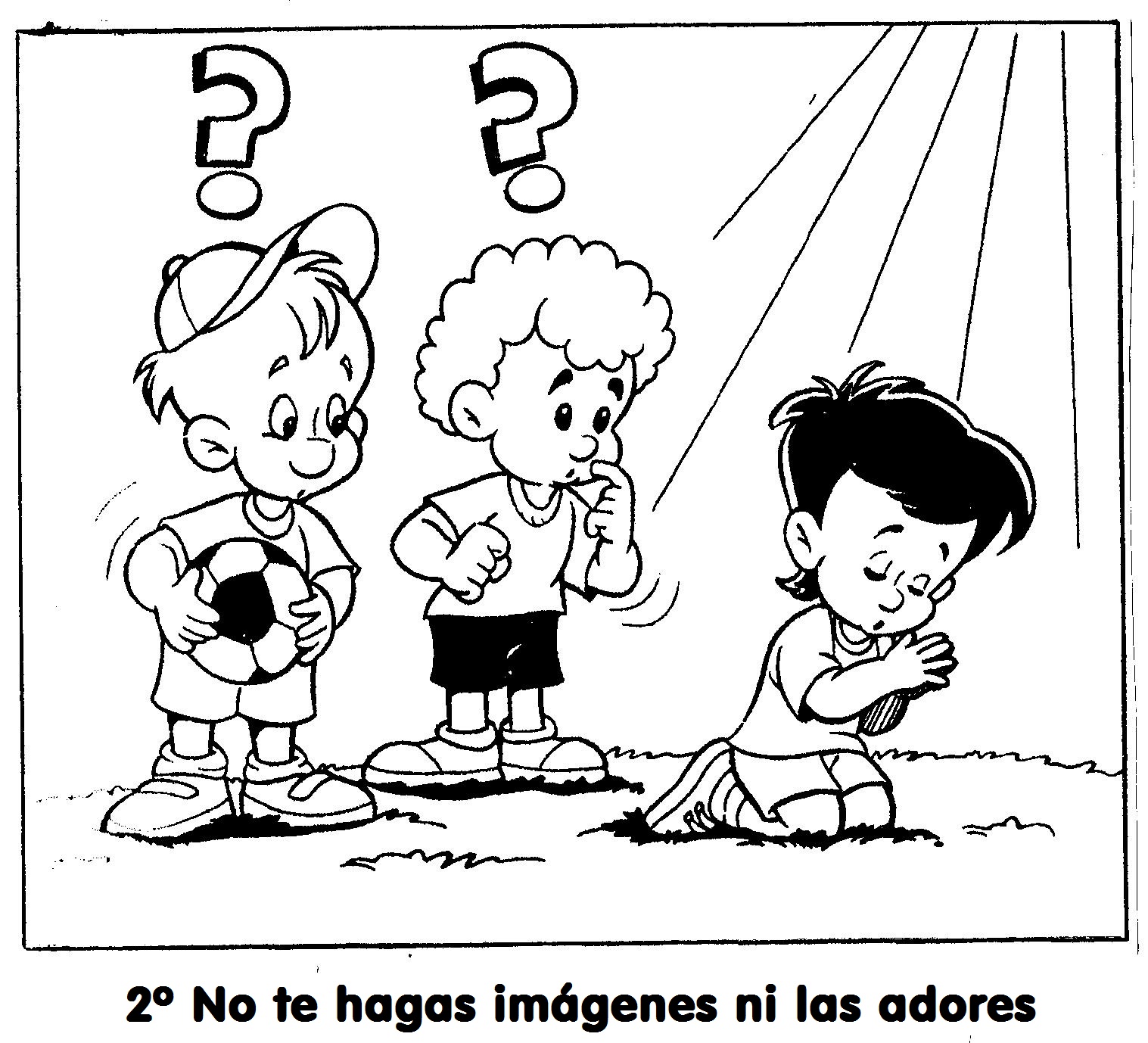 Corrientes del Pensamiento: SEGUNDO MANDAMIENTO